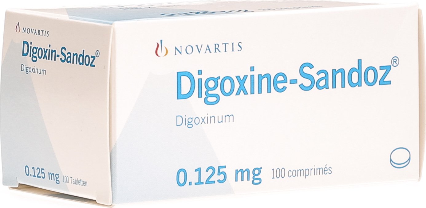 Digoxin Sandoz Tabletten 0.125mg 100 Stück in der Adler Apotheke