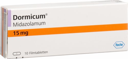 Dormicum Filmtabletten 15mg 10 Stück in der Adler Apotheke