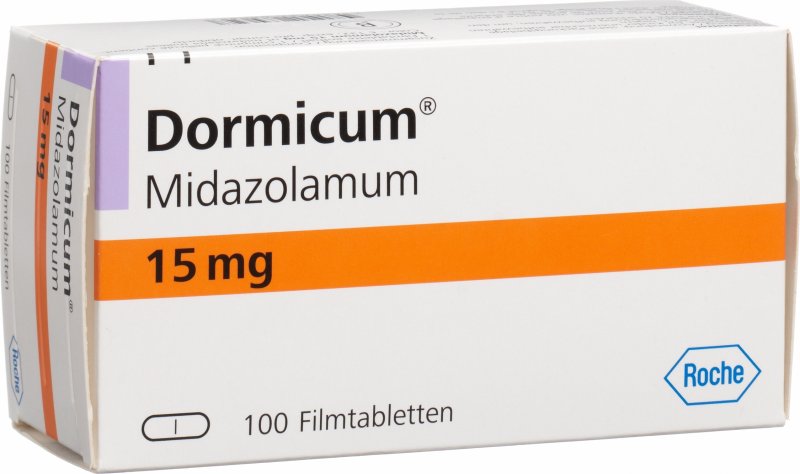 Dormicum Filmtabletten 15mg 100 Stück in der Adler Apotheke