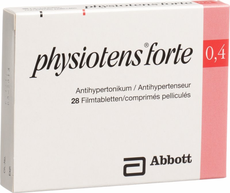 Physiotens Forte Tabletten 0.4mg 28 Stück in der Adler Apotheke
