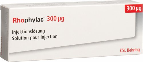 Rhophylac Injektionslösung 300mcg/2ml Fertigspritze 2ml in der Adler ...