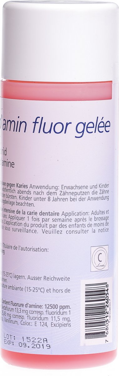 Paro Amin Fluor Gelee Frut 200ml in der Adler Apotheke