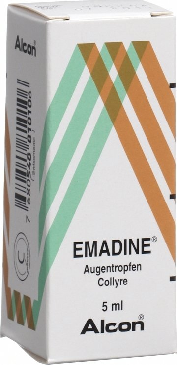 Emadine Augentropfen 5ml in der Adler Apotheke