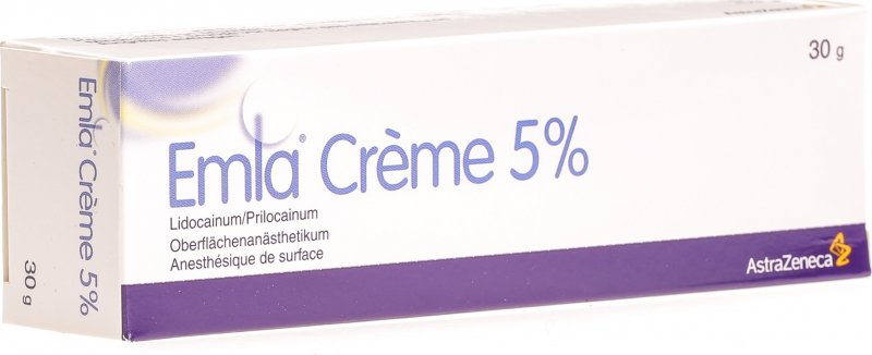 Emla Creme 5% Tube 30g in der Adler Apotheke