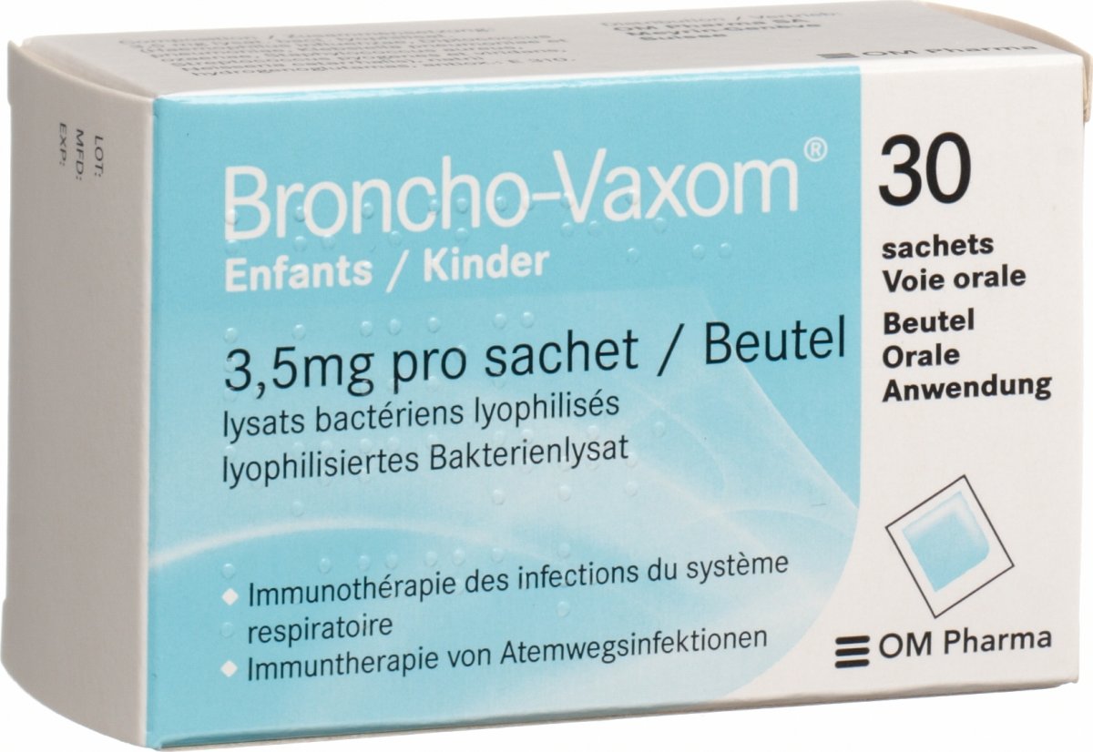 Broncho Vaxom Granulat Kind Beutel 30 Stück in der Adler Apotheke