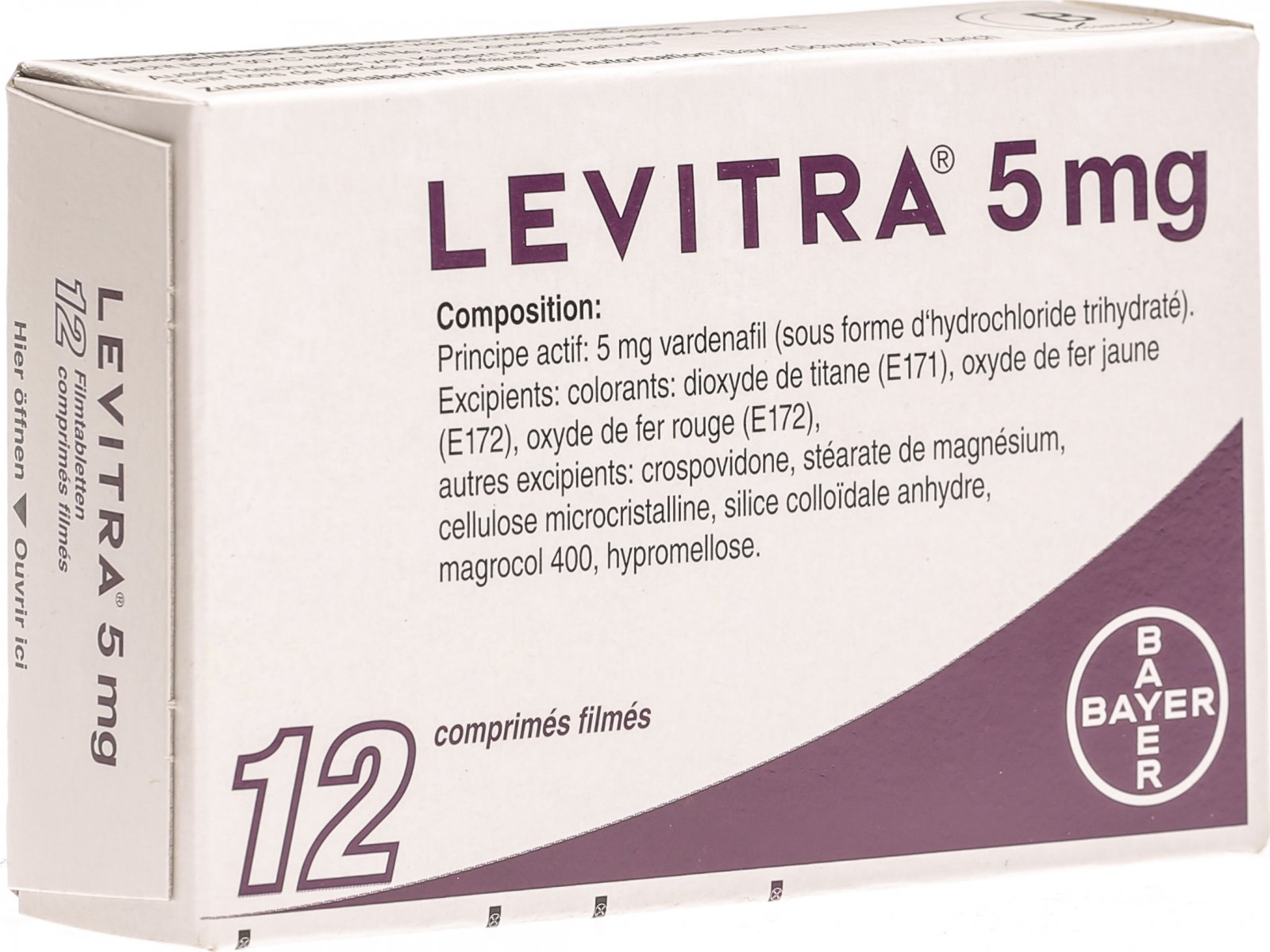 Levitra Filmtabletten 5mg 12 Stück in der Adler Apotheke