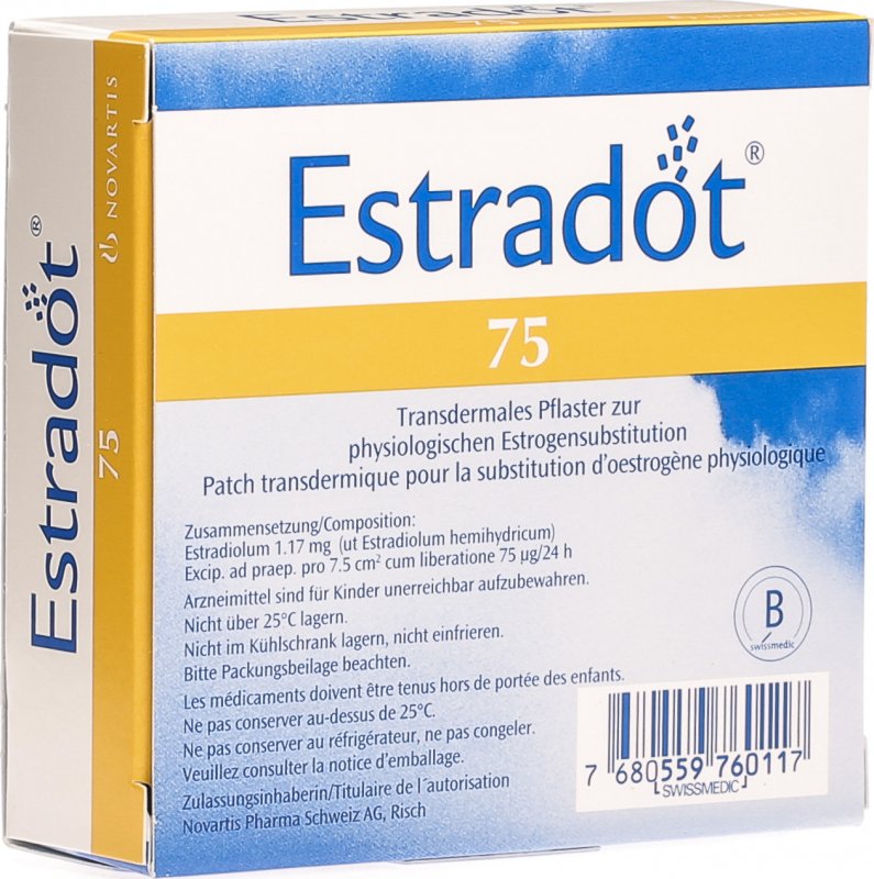 Estradot Matrixpfl 75 Mcg/24h 24 Stück in der Adler Apotheke