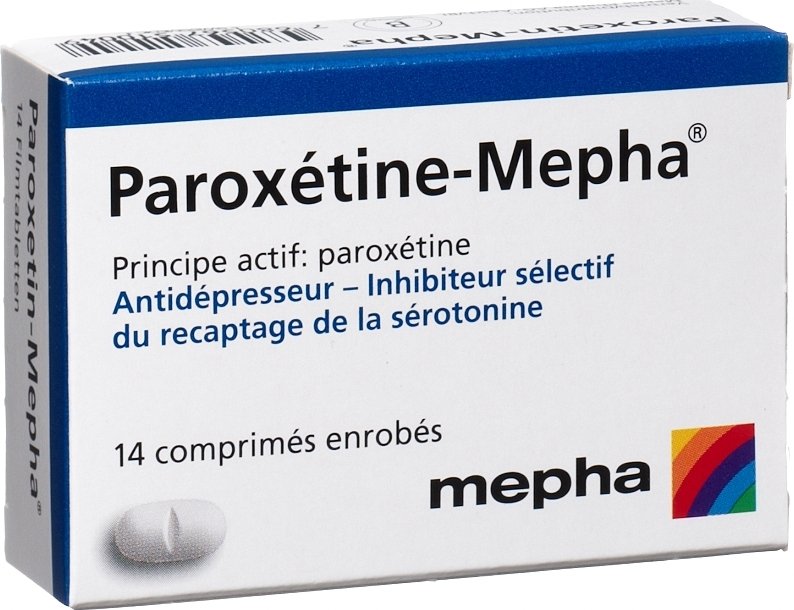 Paroxetin Mepha Filmtabletten 20mg 14 Stück in der Adler Apotheke