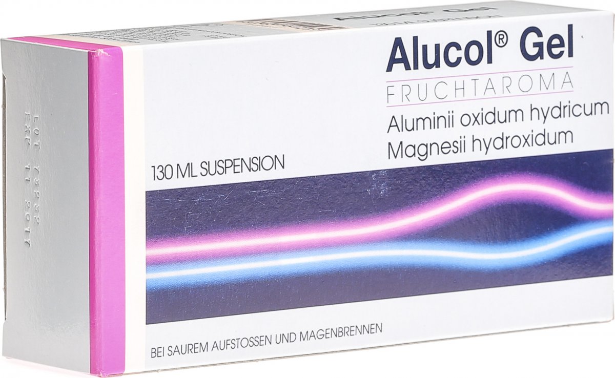 Alucol Gel Frucht 130ml in der Adler Apotheke