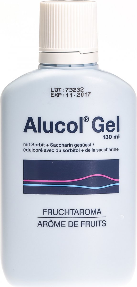 Alucol Gel Frucht 130ml in der Adler Apotheke