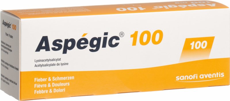 Aspegic 100 Pulver 100mg Beutel 100 Stück in der Adler Apotheke
