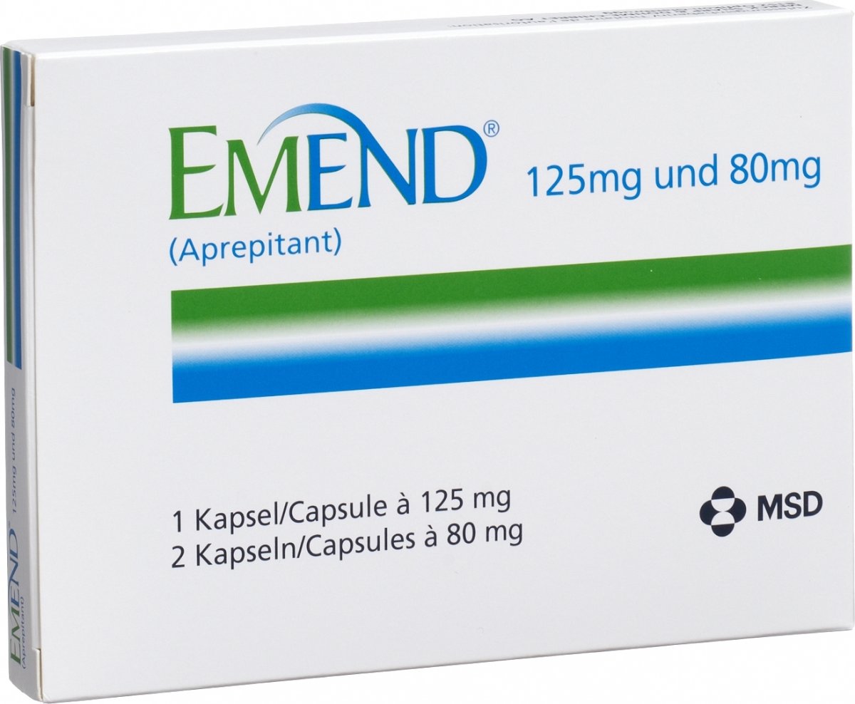 Emend Kapseln 1x 125mg, 2x 80mg 3 Stück in der Adler Apotheke