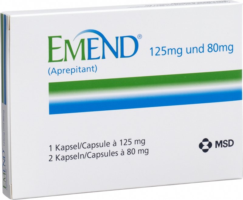 Emend Kapseln 1x 125mg, 2x 80mg 3 Stück in der Adler Apotheke