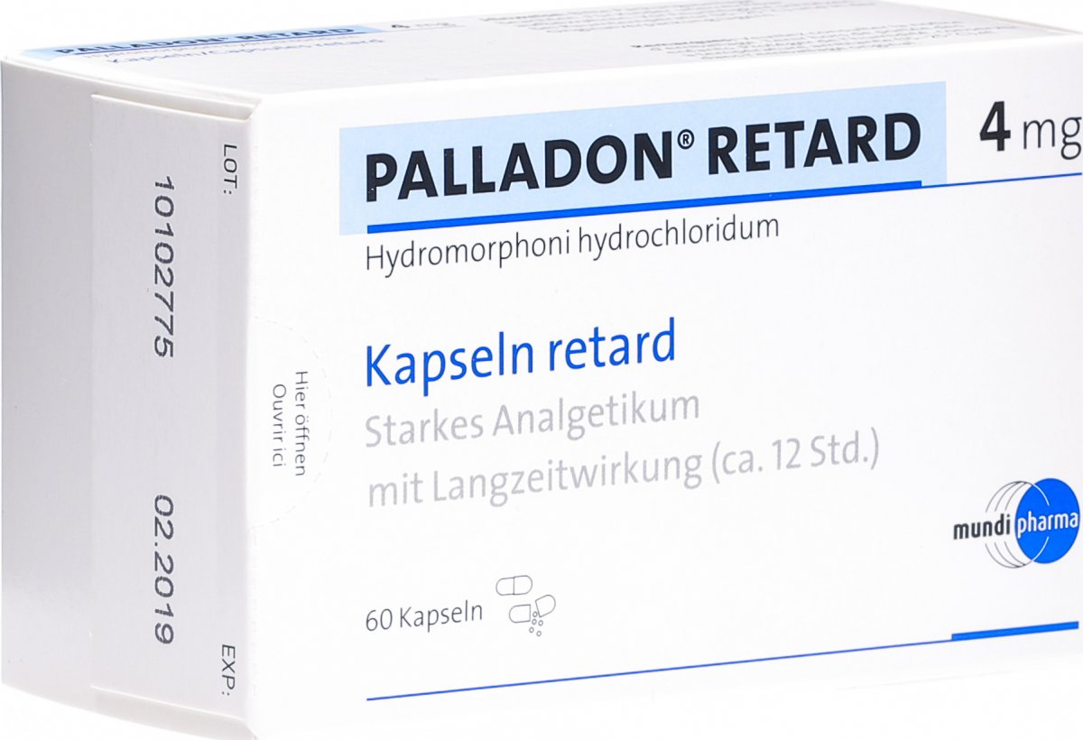 Palladon Retard Kapseln 4mg 60 Stück in der Adler Apotheke