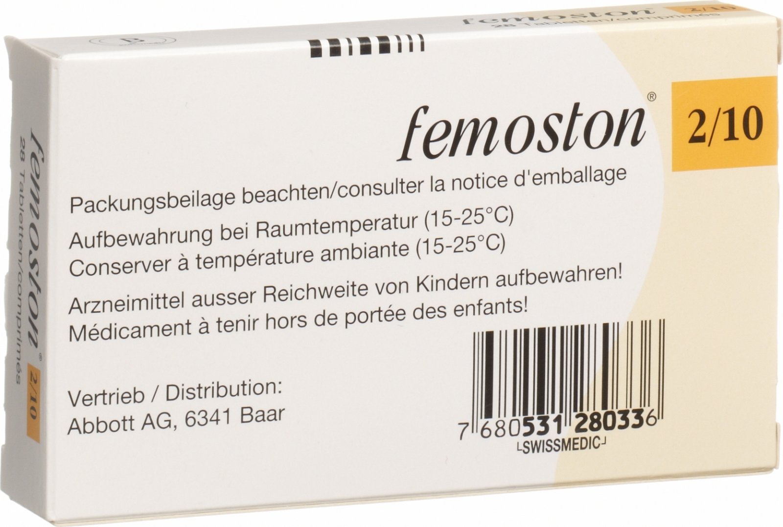 Femoston Tabletten 2/10mg 28 Stück in der Adler Apotheke
