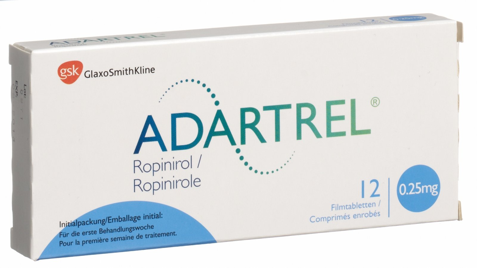Adartrel Filmtabletten 0.25mg 12 Stück in der Adler Apotheke