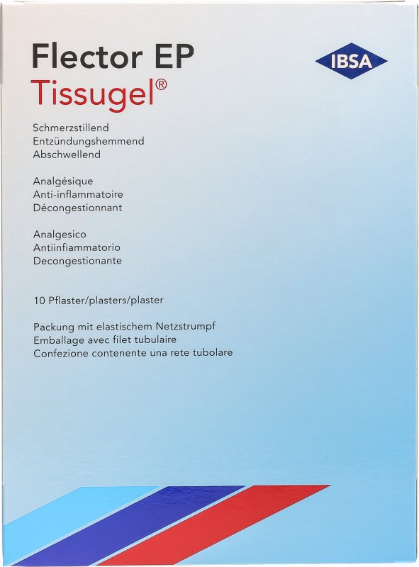 Flector EP Tissugel 10 Pflaster in der Adler Apotheke