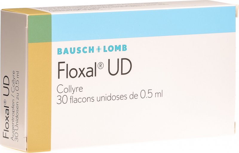 Floxal UD Augentropfen 0.3% 30 Unidosen 0.5ml in der Adler Apotheke