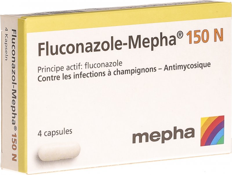 Fluconazol Mepha 150 N Kapseln 150mg 4 Stück in der Adler Apotheke