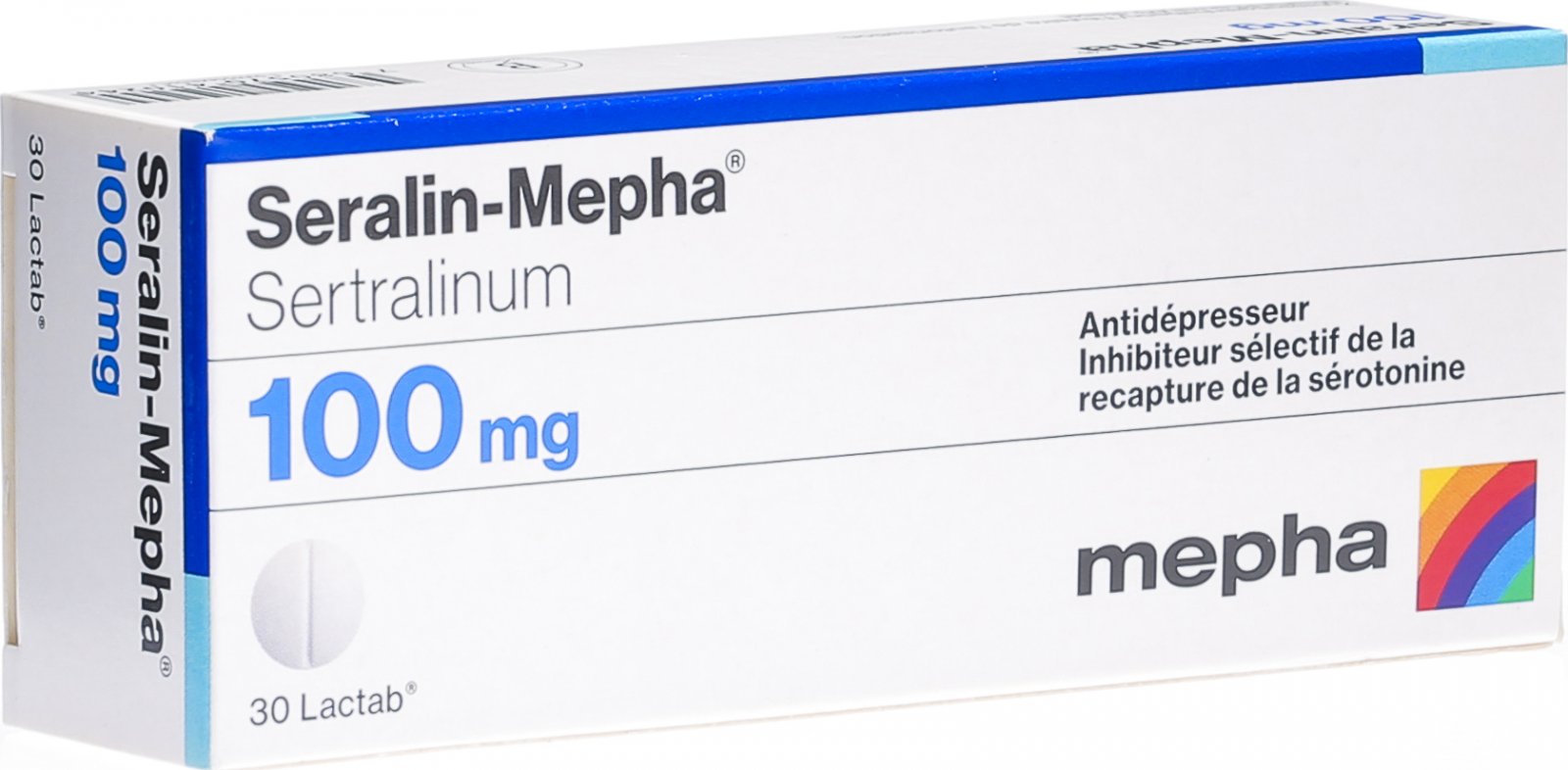 Seralin Mepha Lactabs 100mg 30 Stück in der Adler Apotheke