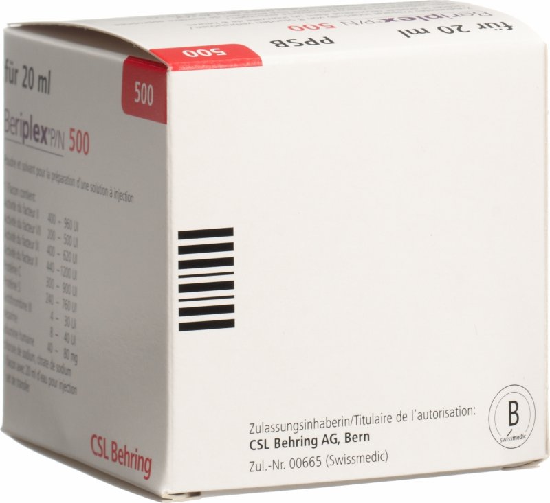 Beriplex P/n 500 Trockensubstanz C Solv Flasche 20ml in der Adler Apotheke