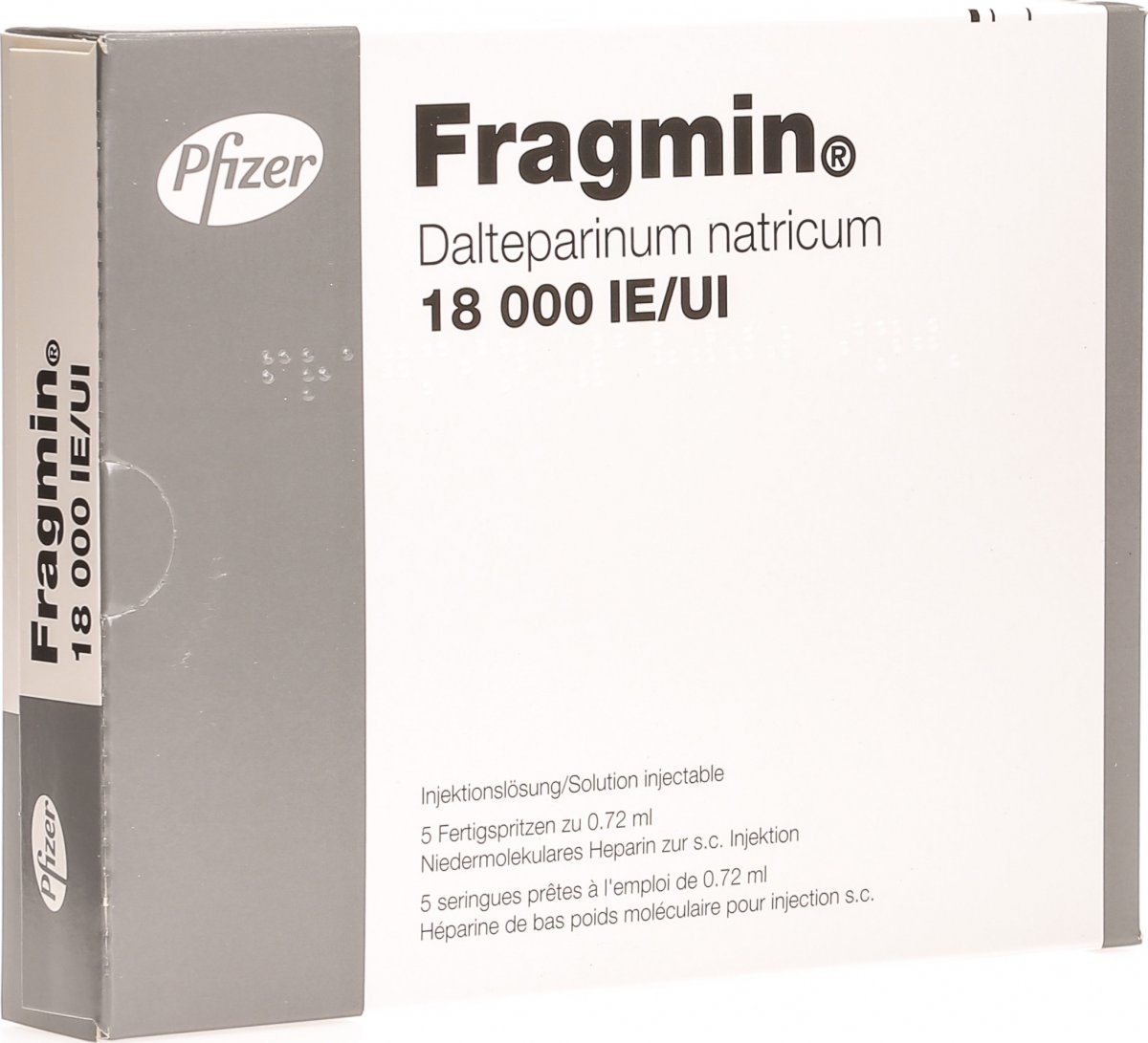 Fragmin Injektionslösung 18000 E/0.72ml 5 Fertigspritzen 0.72 M in der ...