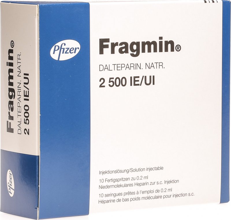 Fragmin Injektionslösung 2500 E/0.2ml 10 Fertigspritzen 0.2ml in der ...