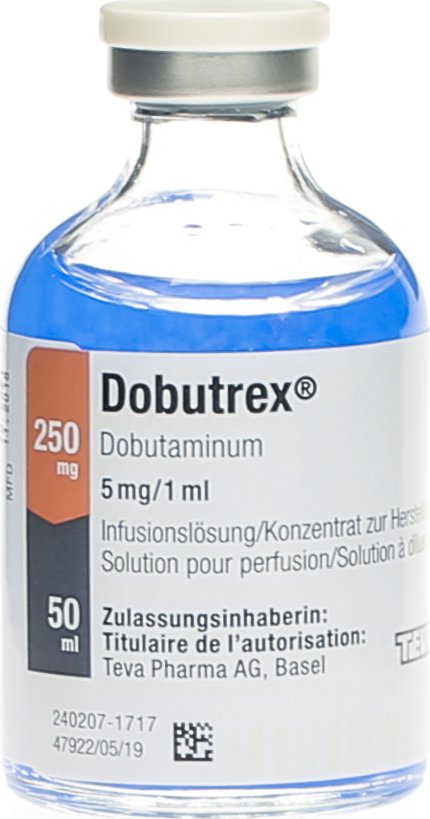 Dobutrex Infusionslösung 250mg/50ml Durchstechflasche 50ml in der Adler ...