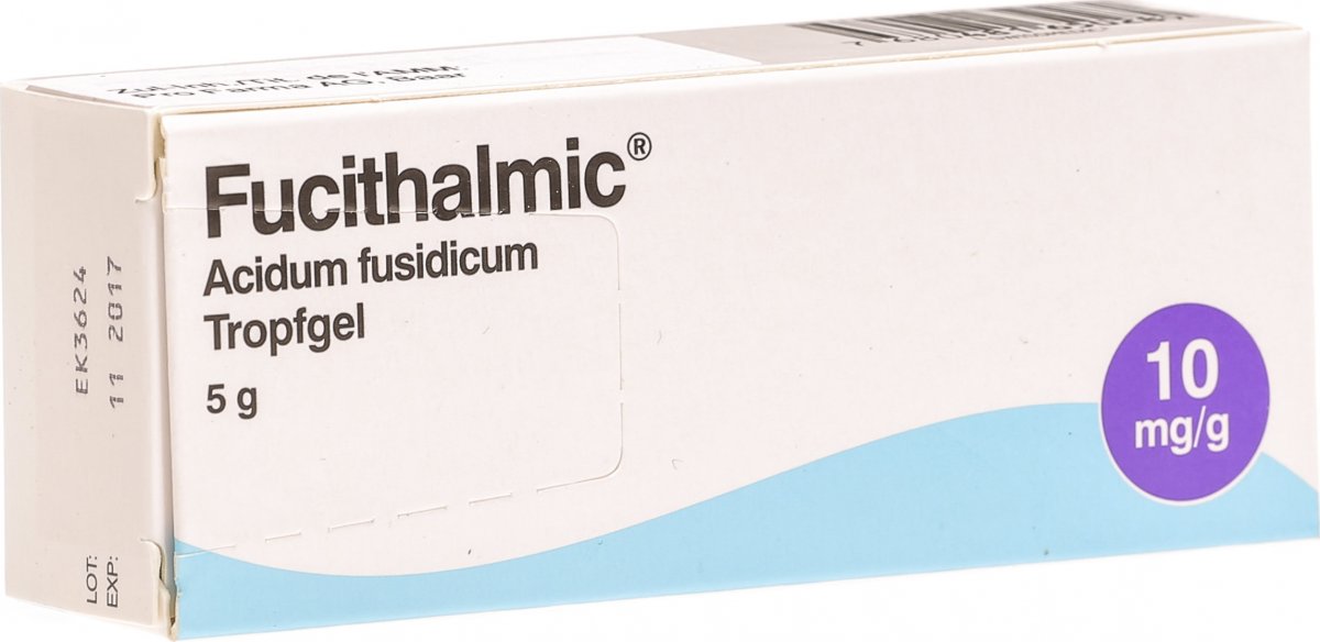 Fucithalmic Tropfgel 5g in der Adler Apotheke