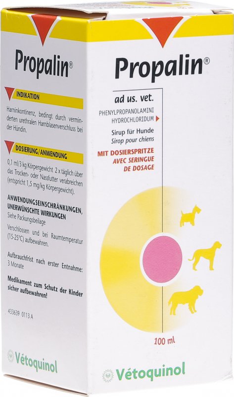 Propalin Sirup Ad Us Vet. 100ml in der Adler Apotheke