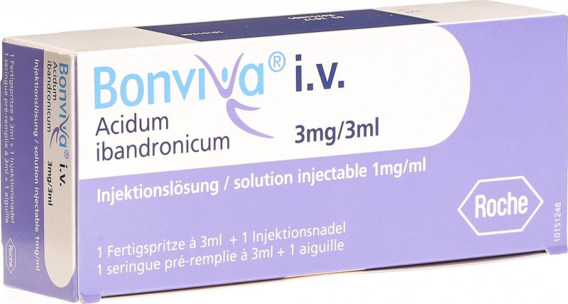 Bonviva i.v. Injektionslösung 3mg/3ml Fertigspritze 3ml in der Adler ...