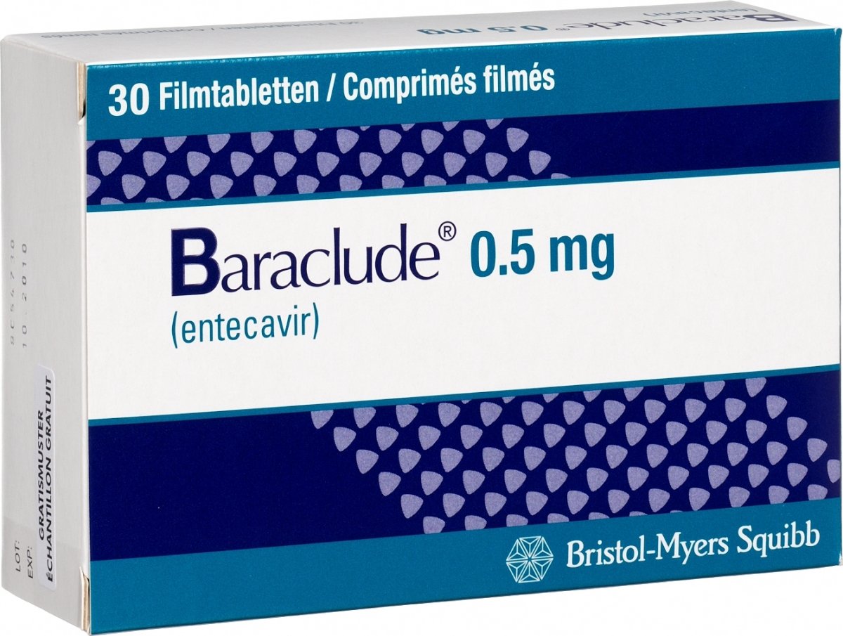 Baraclude Filmtabletten 0.5mg 30 Stück in der Adler Apotheke