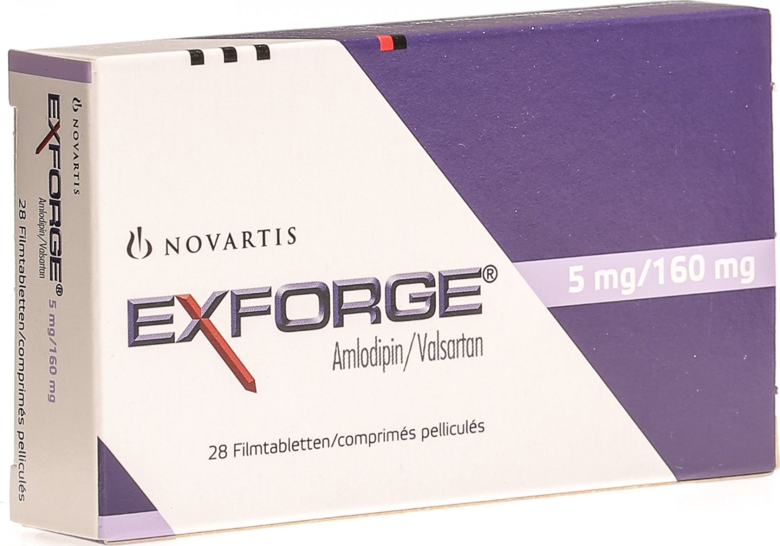 Exforge Filmtabletten 5mg/160mg 28 Stück in der Adler Apotheke