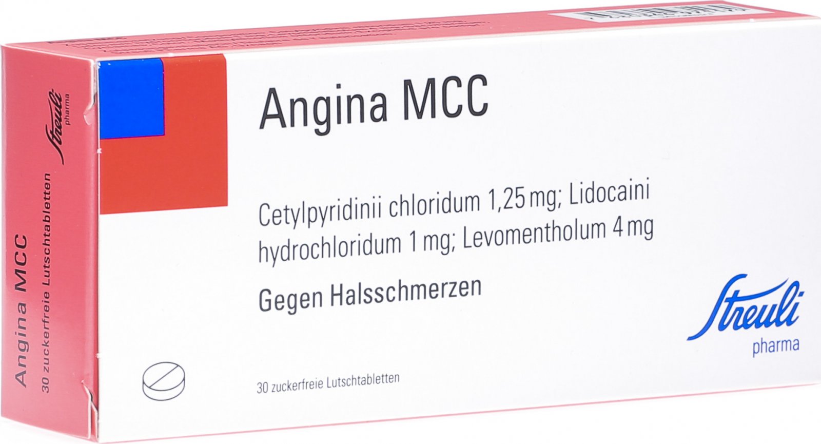 Angina Mcc Streuli Lutschtabletten 30 Stück in der Adler Apotheke