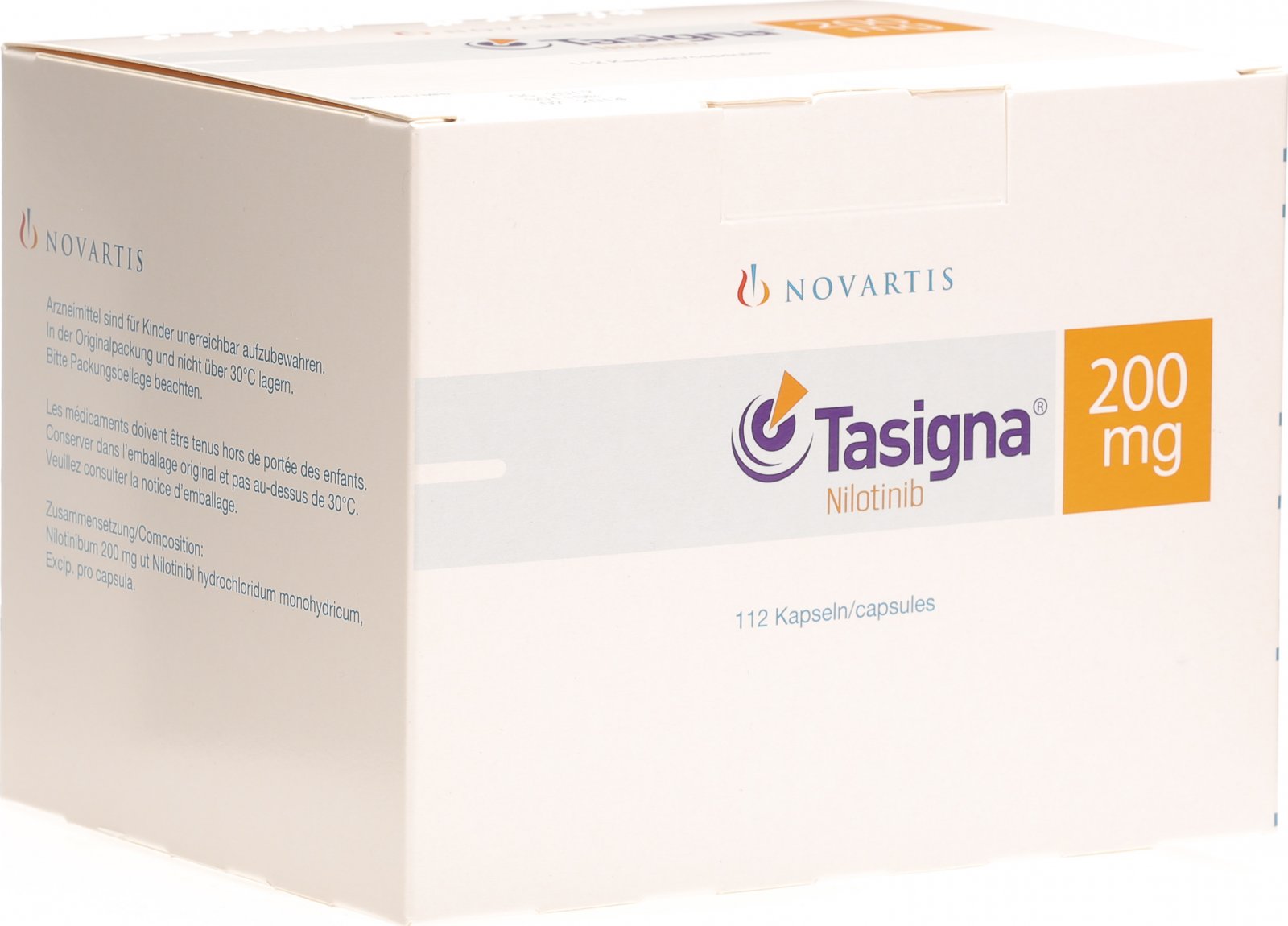 Tasigna Kapseln 200mg 112 Stück in der Adler Apotheke