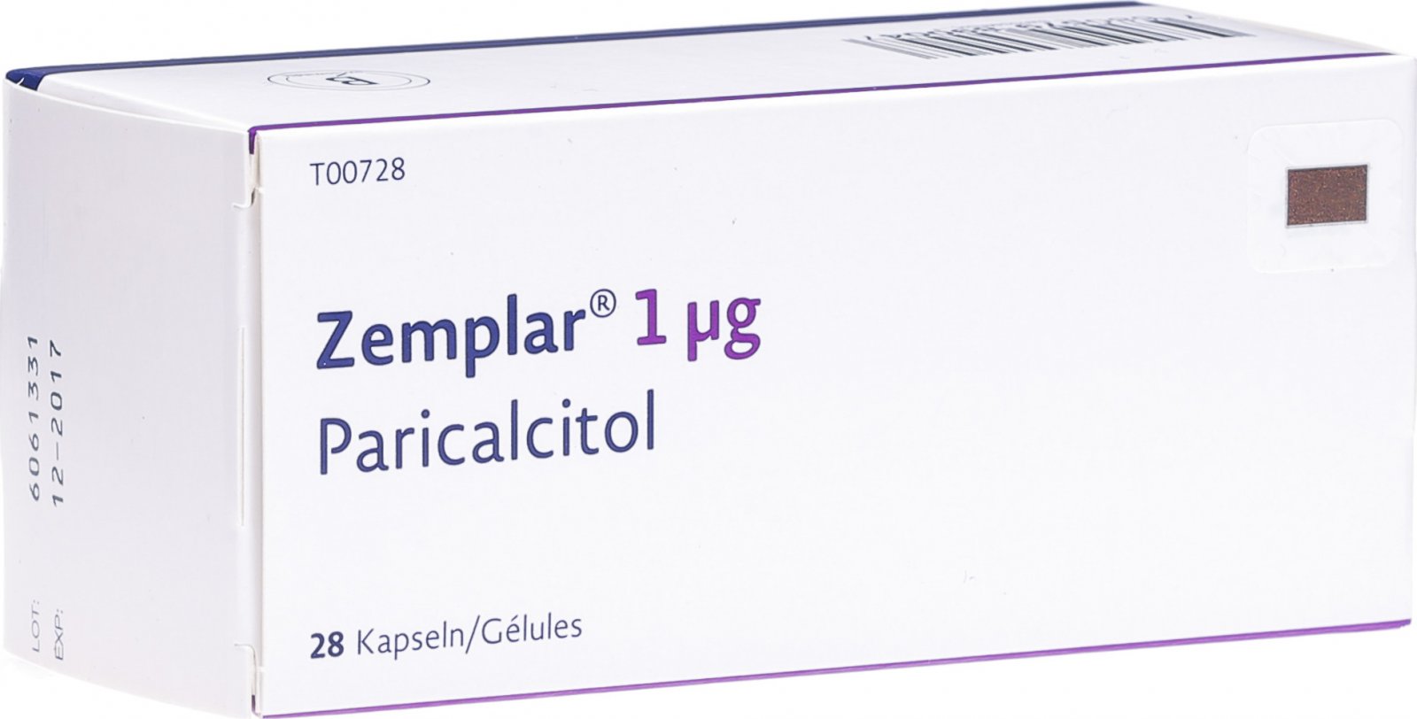 Zemplar Kapseln 1mcg 28 Stück in der Adler Apotheke