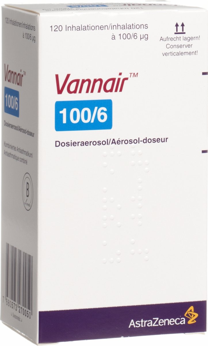 Vannair 100/6 Dosieraeros 120 Dos in der Adler Apotheke