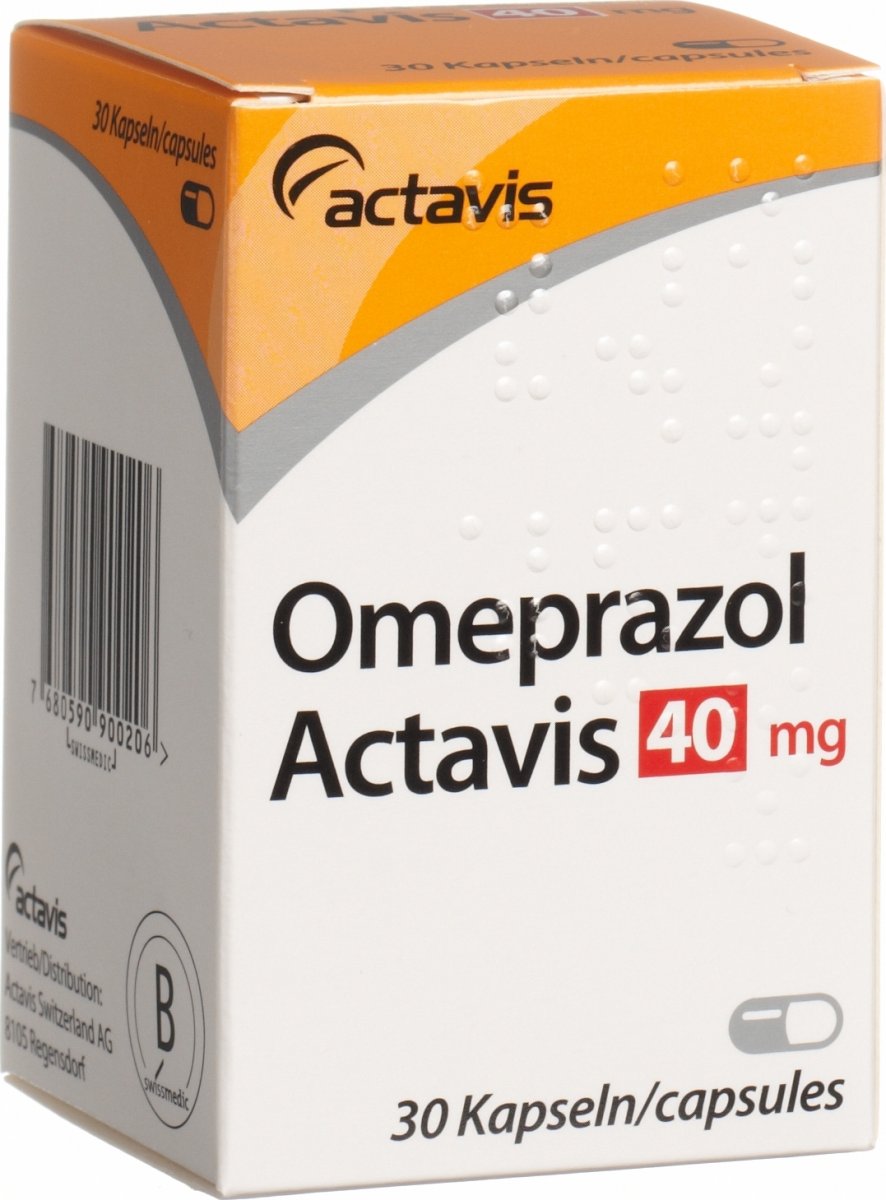 Omeprazol Actavis Kapseln 40mg 30 Stück in der Adler Apotheke