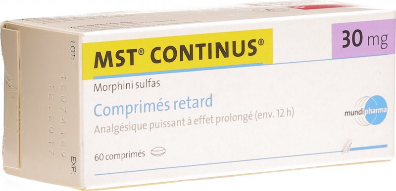 Mst Continus Retard Tabletten 30mg 60 Stück in der Adler Apotheke