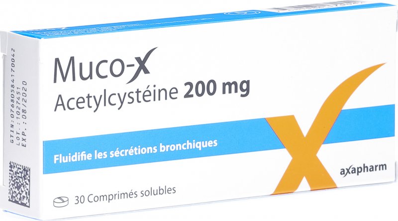 Muco-x 200 Tabletten 200mg 30 Stück in der Adler Apotheke