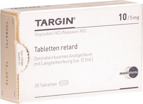 Targin Retard Tabletten 10/5mg 30 Stück in der Adler Apotheke