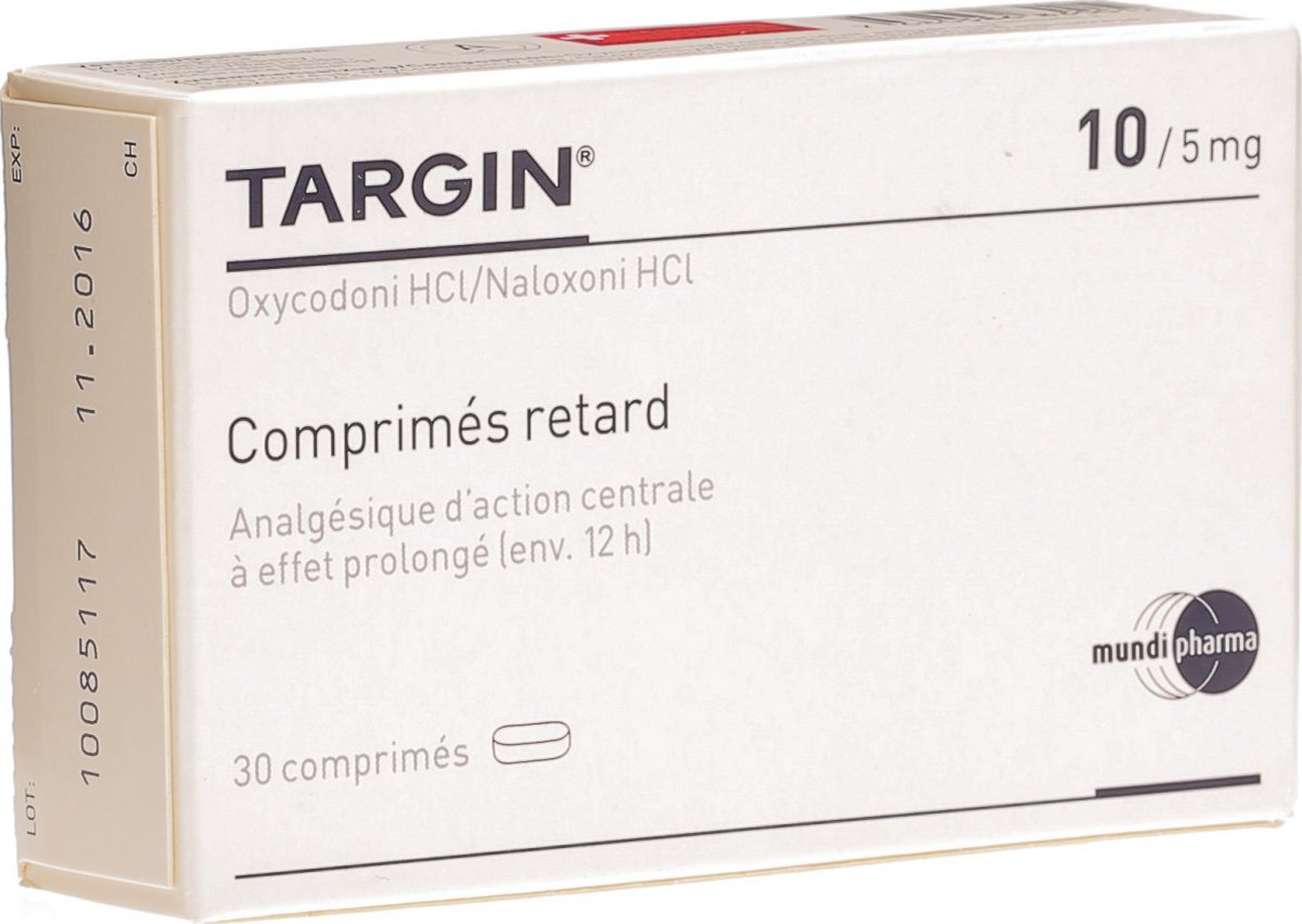 Targin Retard Tabletten 10/5mg 30 Stück in der Adler Apotheke