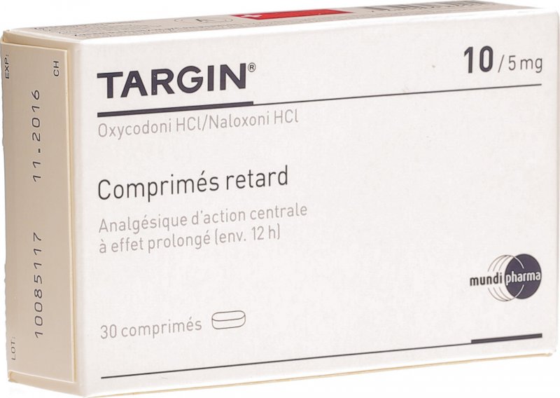 Targin Retard Tabletten 10/5mg 30 Stück in der Adler Apotheke