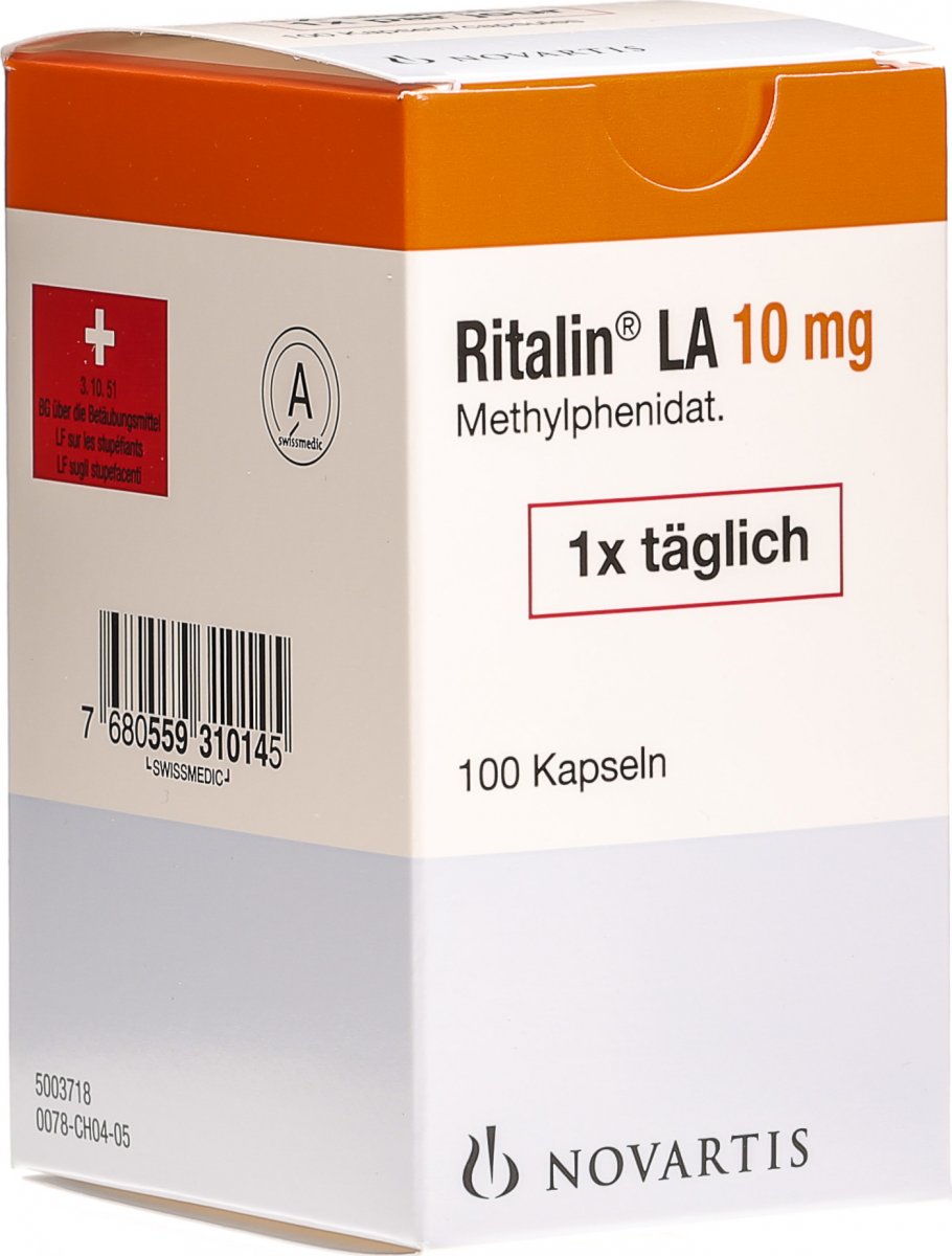 Ritalina La 10mg Bula - RETOEDU