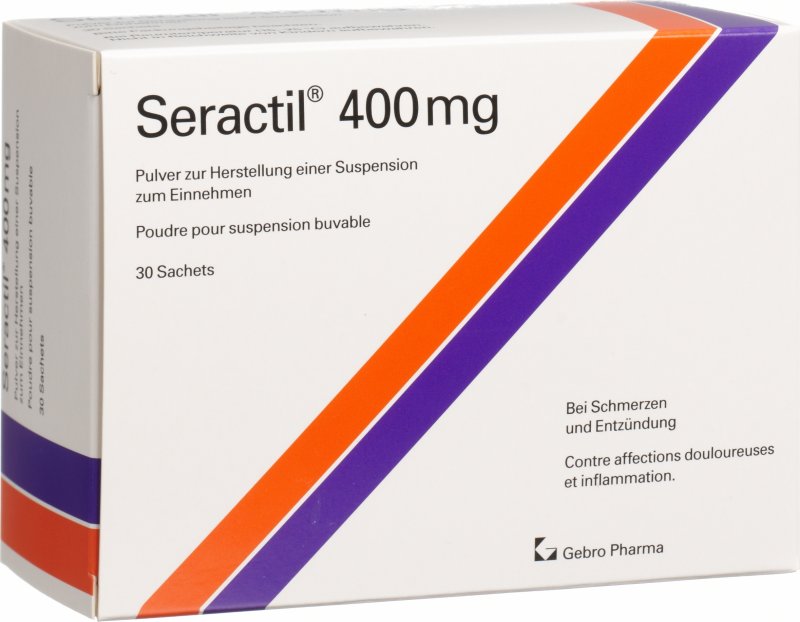 Seractil Pulver 400mg Beutel 30 Stück in der Adler Apotheke