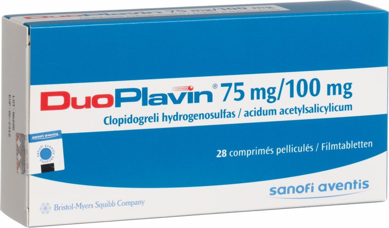 Duoplavin Tabletten 75/100 28 Stück in der Adler Apotheke