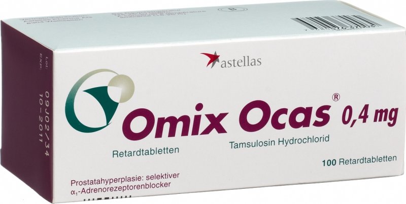 Omix Ocas Retard Tabletten 0.4mg 100 Stück in der Adler Apotheke