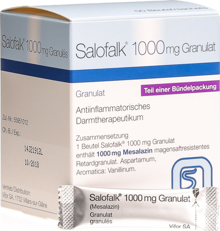 Salofalk Granulat 1000mg Beutel 150 Stück in der Adler Apotheke