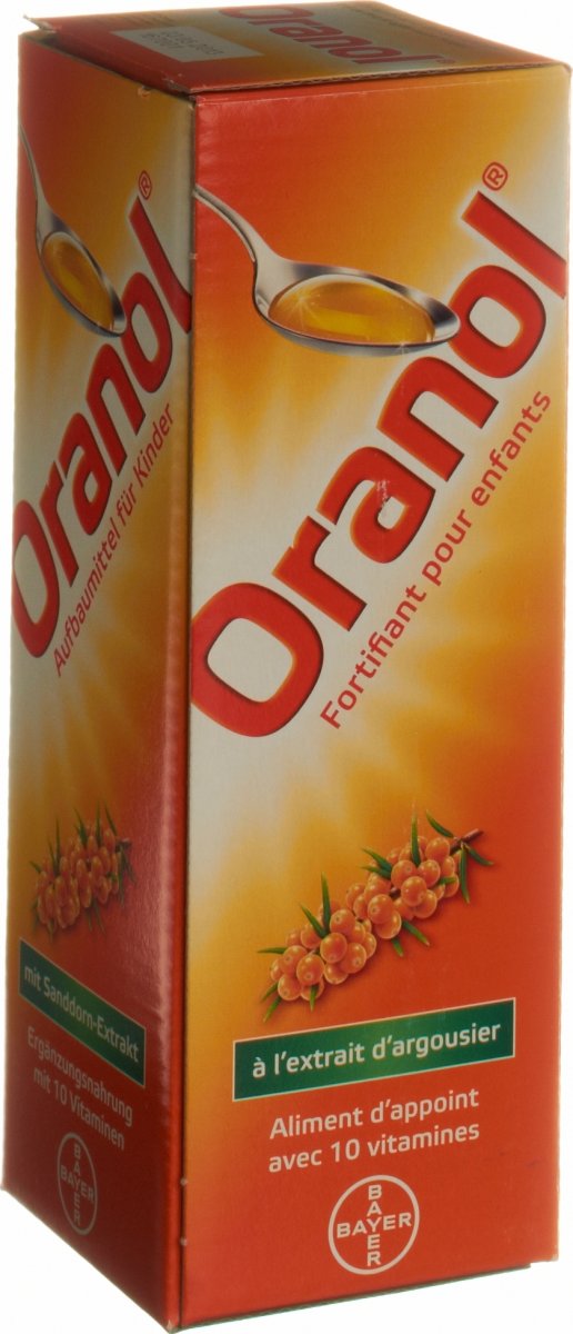Oranol Aufbaumittel flüssig Kind 325ml in der Adler Apotheke