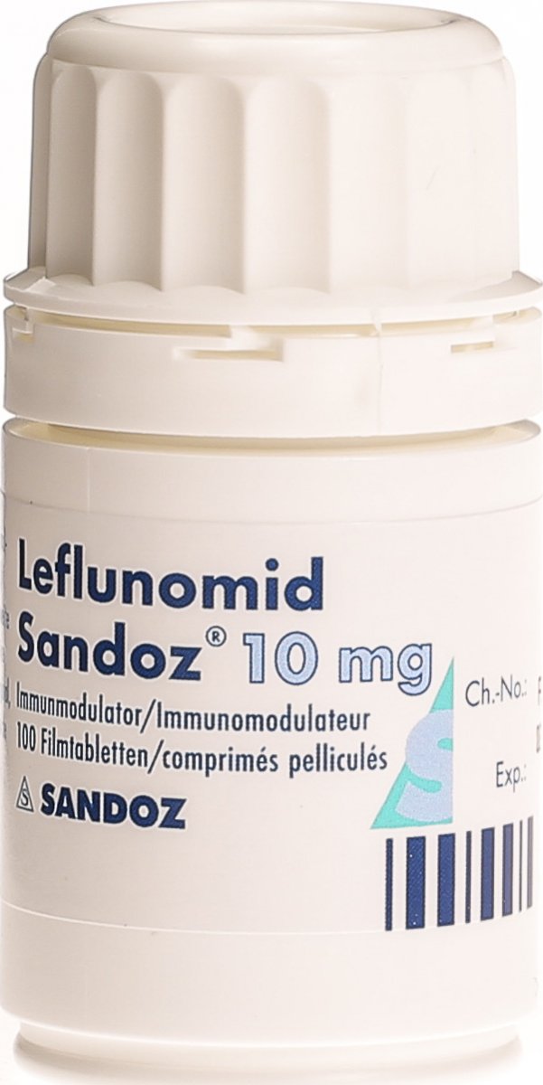 Leflunomid Sandoz Filmtabletten 10mg 100 Stück in der Adler Apotheke